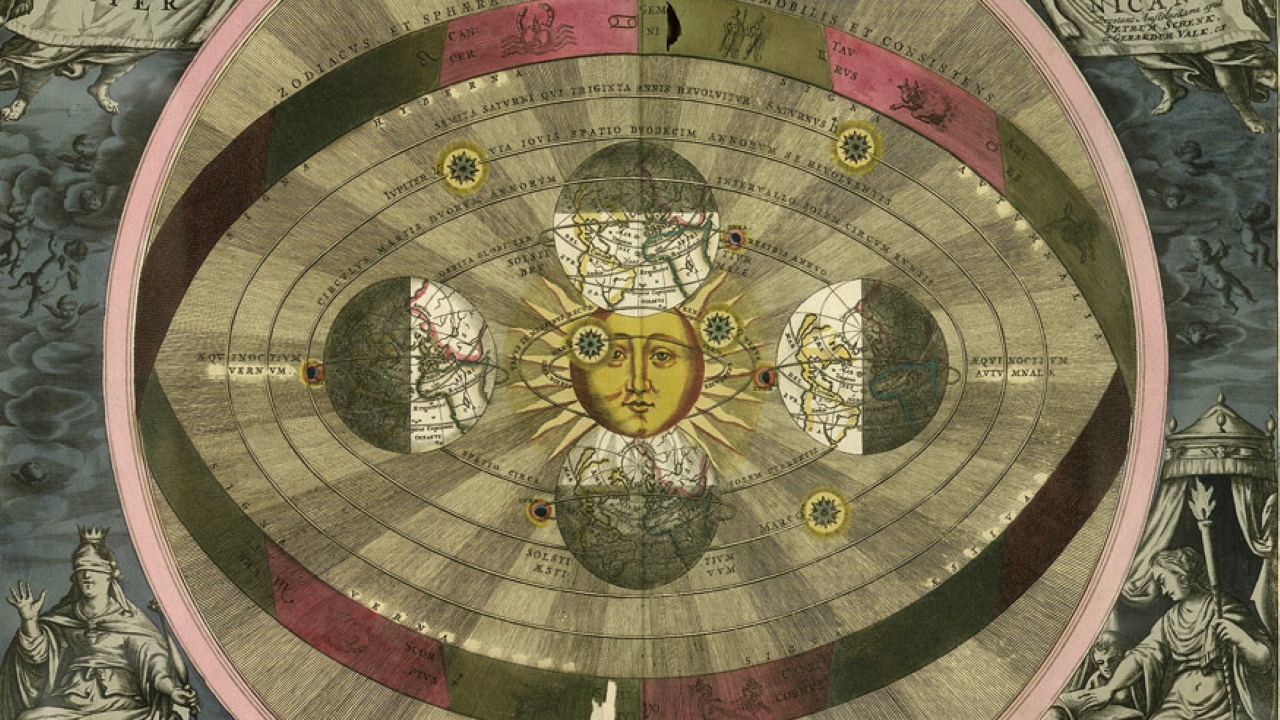 Arystarch z Samos. To on pierwszy odkrył, że Ziemia krąży wokół Słońca ...