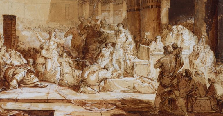 Podbój starożytnej Grecji przez Rzym. Wśród Greków zapanowała ...