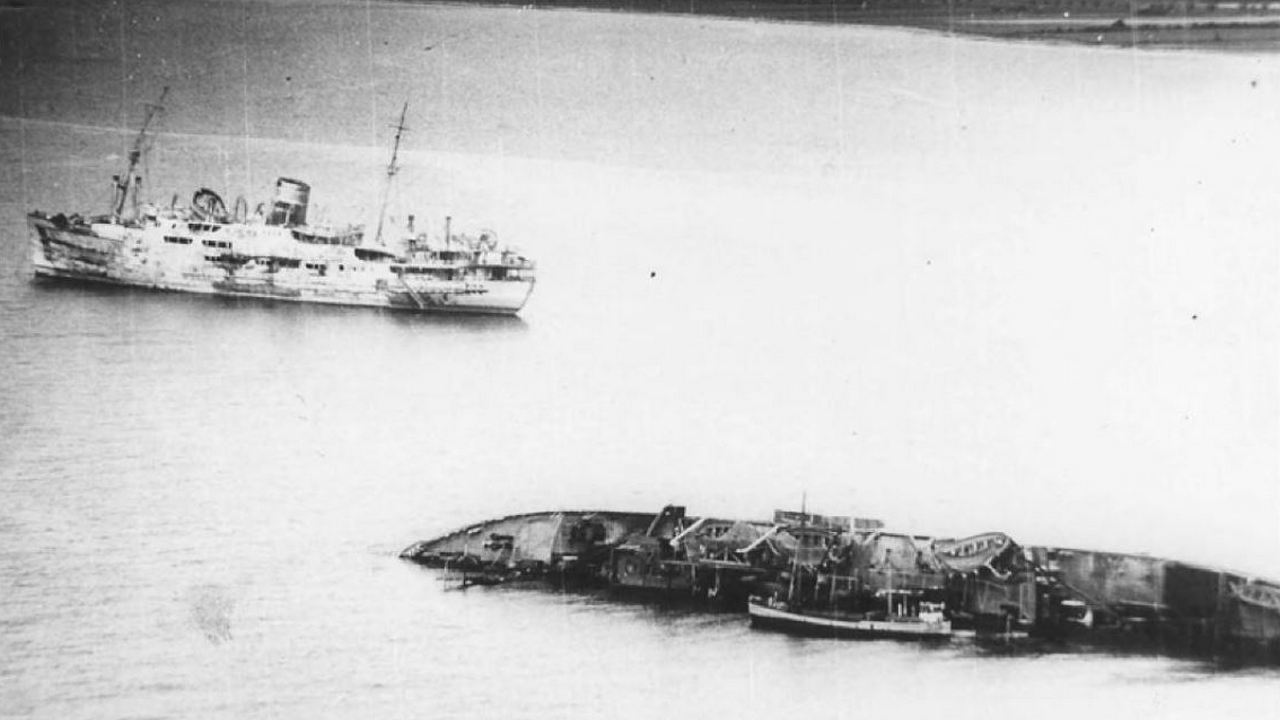 Angielskie lotnictwo zaatakowało statki pełne więźniów obozów ...