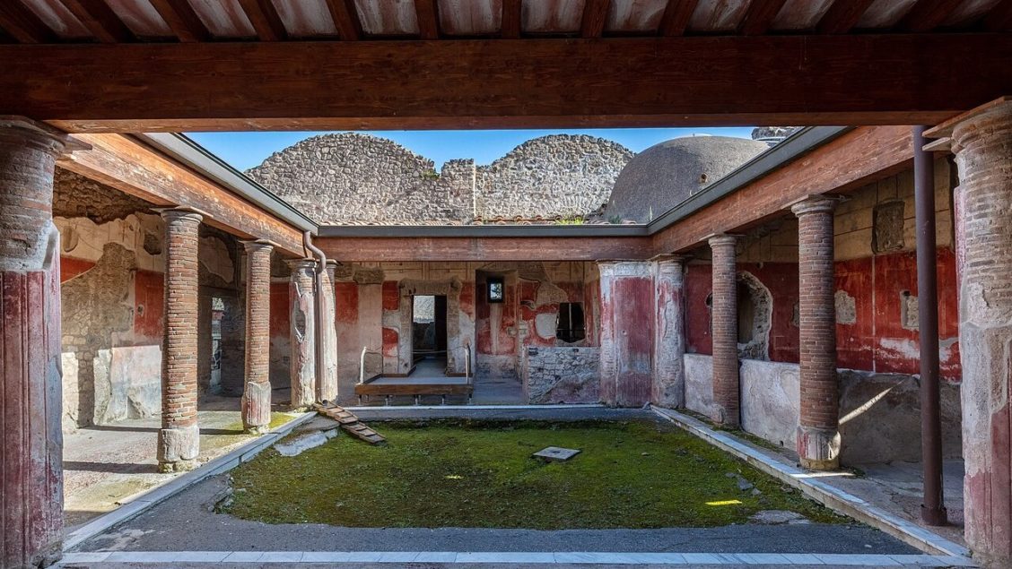 Pierwszy budynek z czasów starożytnego Rzymu odkryty w Pompejach. To ...