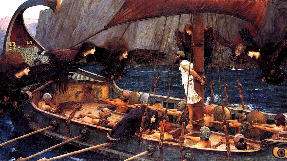 Syreny w mitologii starożytnych Greków. Baśniowe stwory początkowo w ...